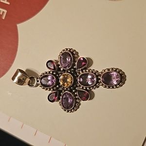 Nicky Butler | Jewelry | Nicky Butler Sterling Silver Cross Pendant ...